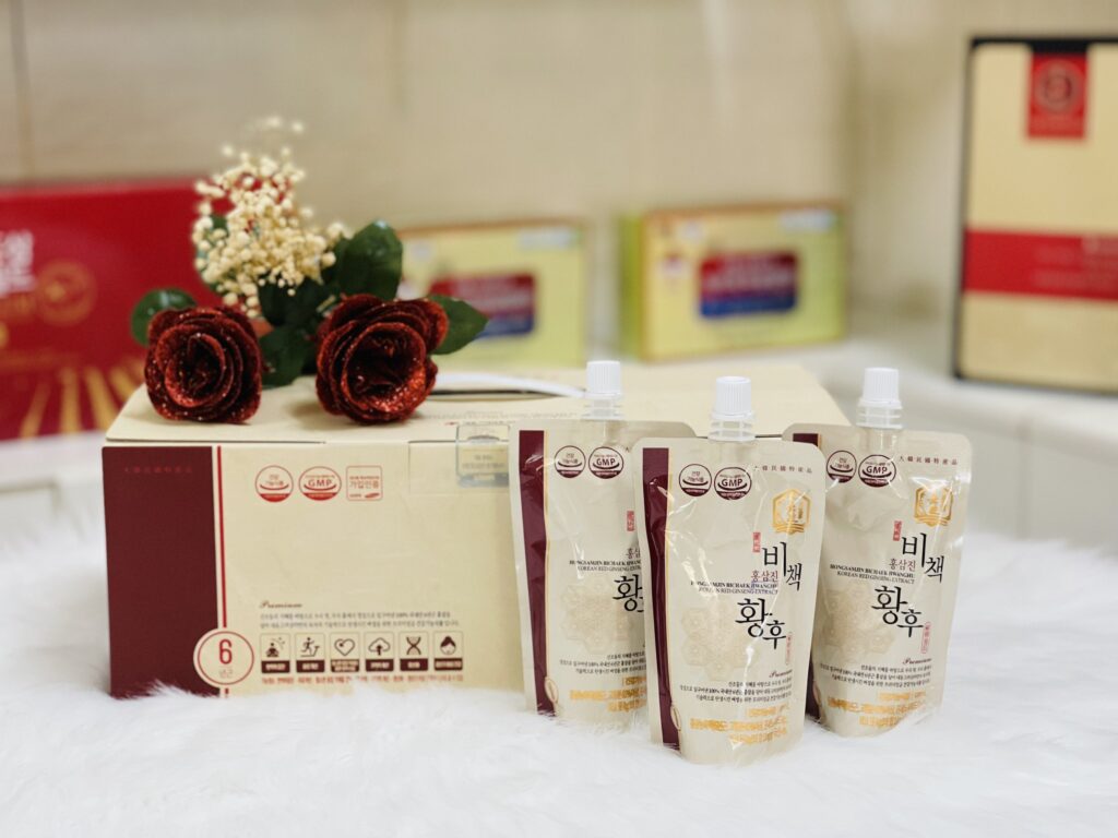Hồng sâm Hoàng Hậu - Hongsamjin Bichaek Hwanghu